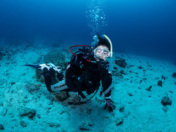 初沖縄のゲスト様と！ | ブログ&ニュース | 沖縄のダイビングショップ